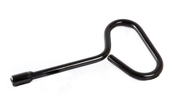 D Type Rod Handle Only C/w Threaded Socket 1/2" BSW