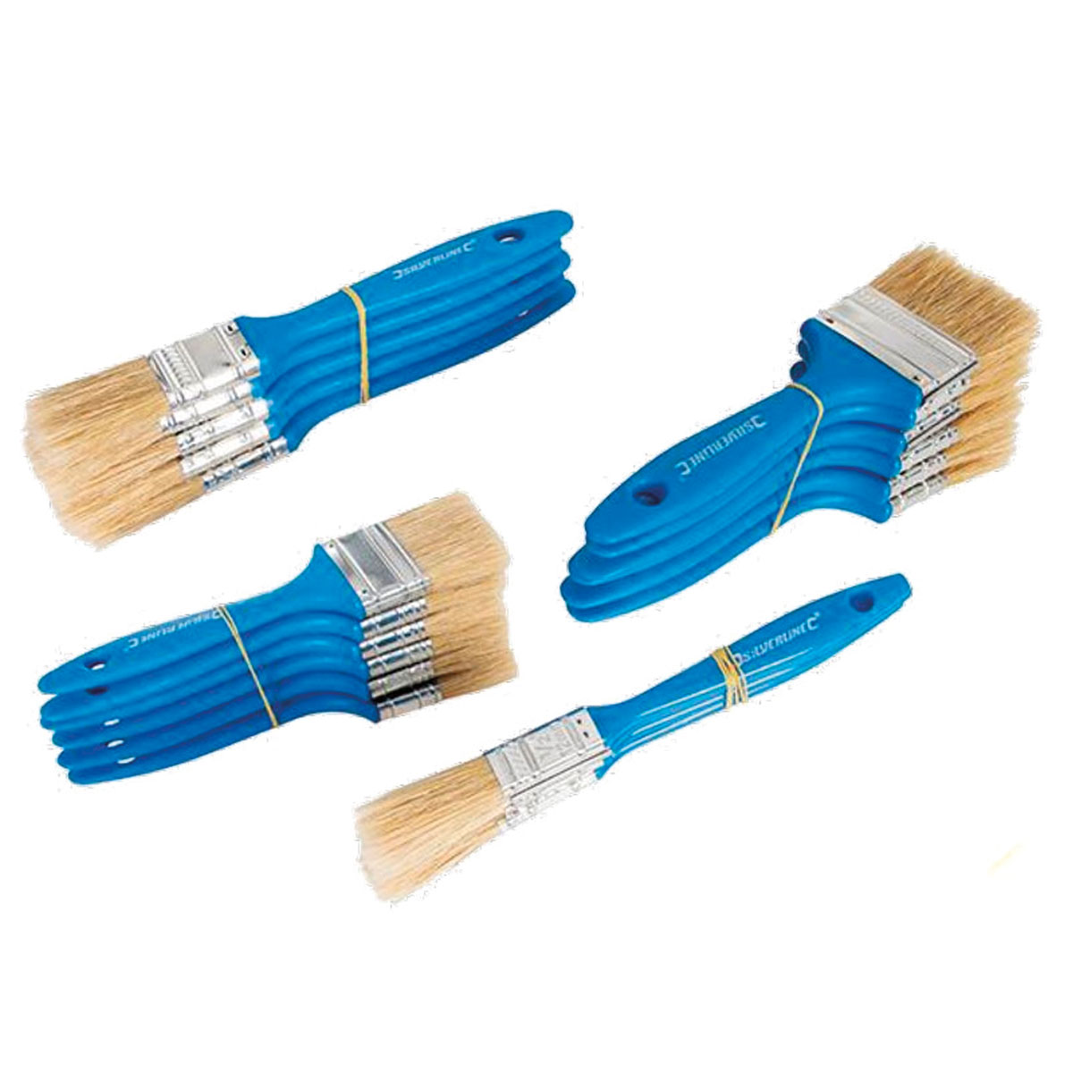 20-PC Disposable Multi-Purpose Brush Set (4 Sizes)